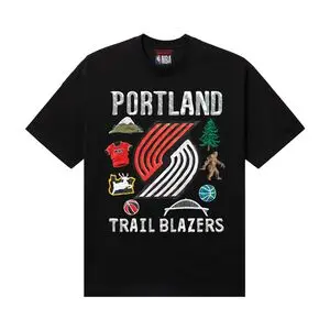 MARKET X Nba Trail Blazers T-shirt - Black