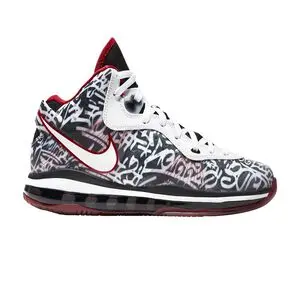 Nike Lebron 8 Gs 'graffiti' Sneakers - Black