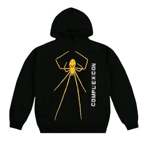 CACTUS PLANT FLEA MARKET Complexcon Smiiiiley Spider Hoodie - Black