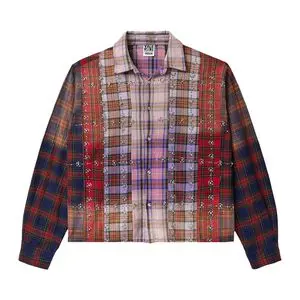 VALE FOREVER Summer Jam Patchwork Flannel