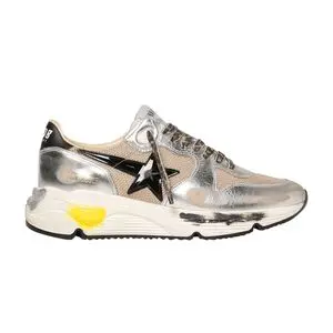 GOLDEN GOOSE Running Sole Sneakers Silver