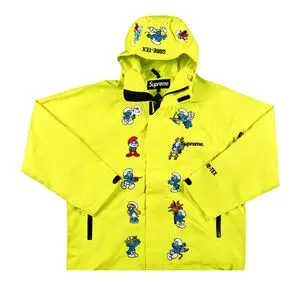 Supreme X Smurfs Gore-tex Shell Jacket - Yellow