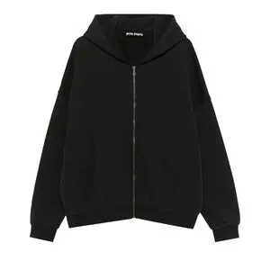 Palm Angels Full Zip Sweatshirts Hoodies For Women
