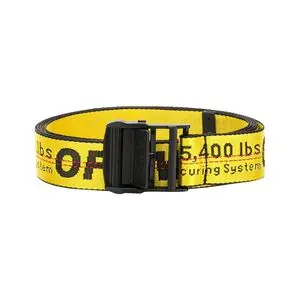 Off-White Classic Industrial Belt - Yellow