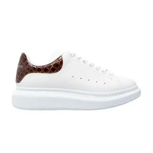 Alexander Mcqueen Croc Effect Sneakers For Men