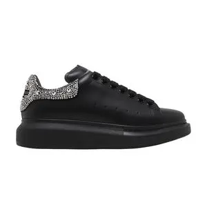 Alexander McQueen Oversized Crystal Sneaker - Black