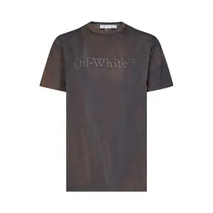 Off-White Bookish Land Slim Short-sleeve Tee