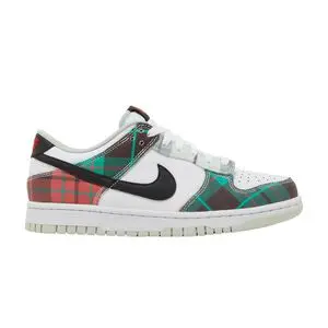 Nike Dunk Low Se Gs Tartan Plaid Sneakers
