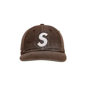 Supreme Cordura Denim S Logo 6-panel Cap - Brown