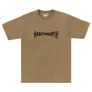 A BATHING APE Souvenir Dragon Tee - Tan