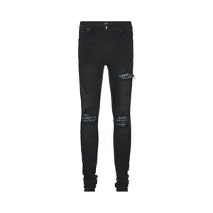 Amiri Mx1 Bandana Jeans - Black