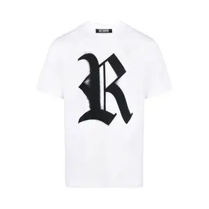 Raf Simons Big Fit T-shirt With R Print - White