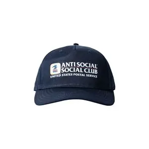 ANTI SOCIAL SOCIAL CLUB X Usps Priority Cap - Blue