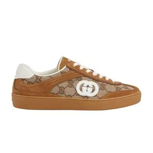 Gucci G75 'interlocking G' Suede Sneakers