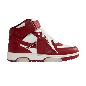 Men's Red White Sneakers