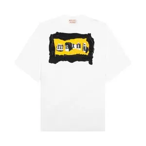 Marni Logo Printed Crewneck T-shirt
