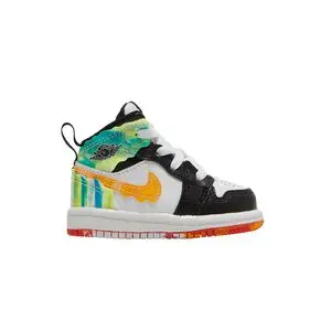 JORDAN 1 Mid Se Td Sneakers - Black