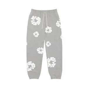 DENIM TEARS The Cotton Wreath Sweatpants - Grey