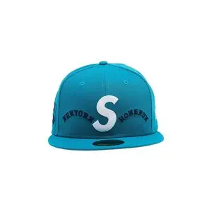 Supreme X New Era S Logo Cap - Blue | Editorialist