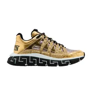 Versace Trigreca Sneakers - Gold