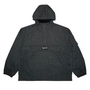 Supreme Reflective Ripstop Anorak - Black