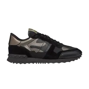 Valentino Garavani Rockrunner 'camouflage Noir Metallic