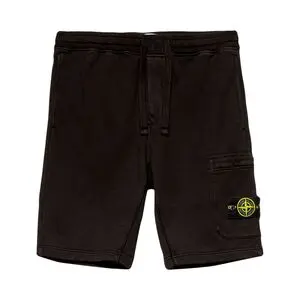 Men's Stone Island Logo Patch Shorts