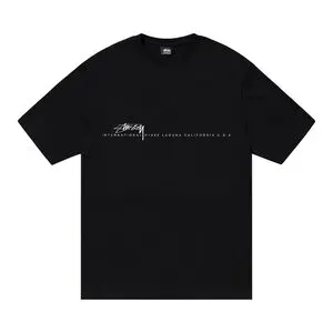 StÜssy Smooth 80 Tee - Black