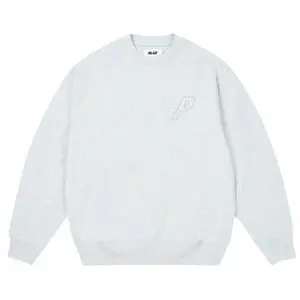 PALACE Outline P-3 Crewneck - Grey