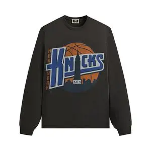 Kith For New York Knicks City Vintage Long-sleeve Tee