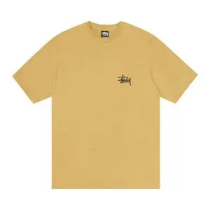 StÜssy Basic Tee - Yellow