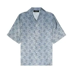 Amiri Printed Bowling Shirt - Blue