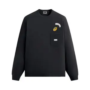 Kith Treats Parade Ii Long-sleeve Pocket T-shirt - Black