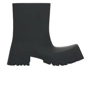 Balenciaga Trooper Rubber Boots - Black