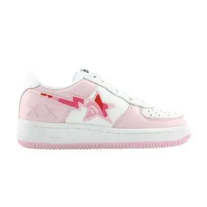 A BATHING APE X Kaws Fs-001 Low Top Sneakers - Pink