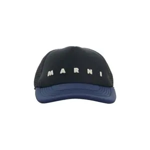 Marni 3d Logo Trucker Cap - Black