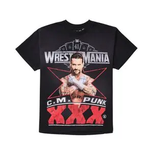 HELLSTAR X Wwe Cm Punk T-shirt