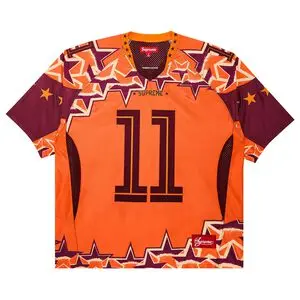 Supreme Stars Football Jersey - Orange