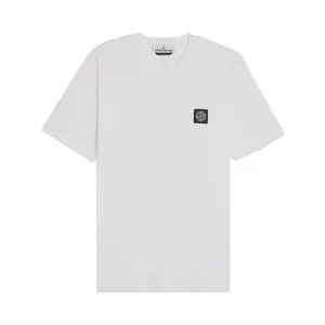 Stone Island Compass Patch Logo T-shirt - White