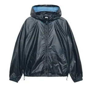 StÜssy Beach Shell Cracked Ripstop - Blue