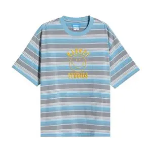MARKET Smiley Lockup Striped T-shirt