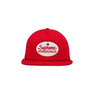 Supreme Authorized Mesh Back 5-panel - Red