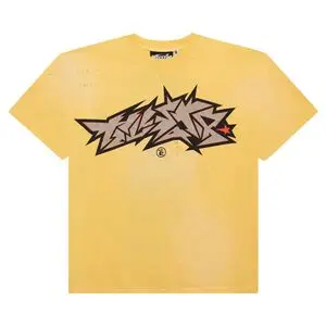 HELLSTAR Printed T-shirt - Yellow