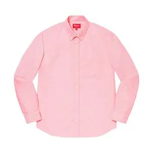 Supreme Stripe Oxford Shirt - Red