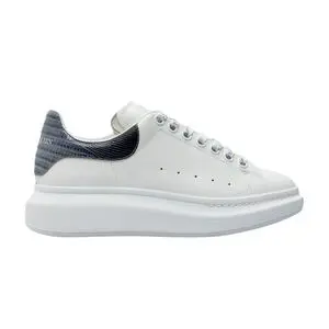 Alexander Mcqueen Silver Tone Sneakers For Men