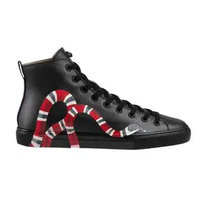 Gucci Leather High-top Sneakers