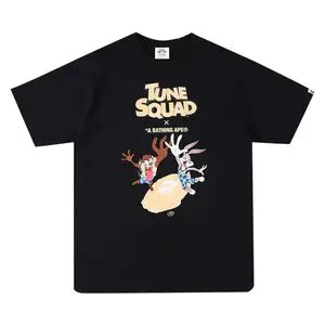 A BATHING APE X Space Jam Tee #3 - Black