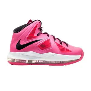 Nike Lebron 10 Gs Sneakers - Red