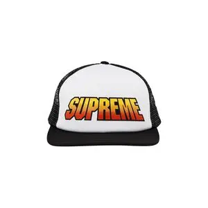 Supreme Gradient Mesh Back Cap - Black