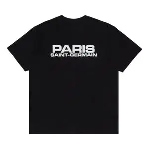 PARIS SAINT-GERMAIN Exclusive Block Logo T-shirt - Black
